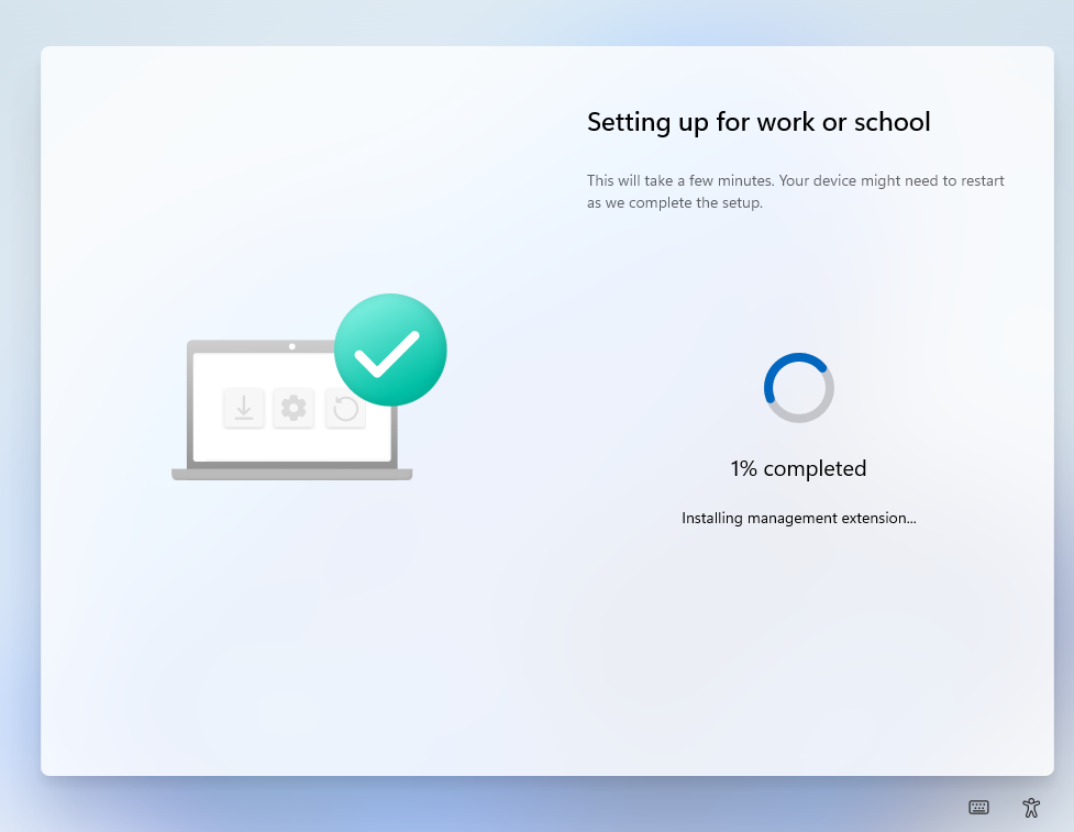 Finish setting up W11 | DemoBuilder